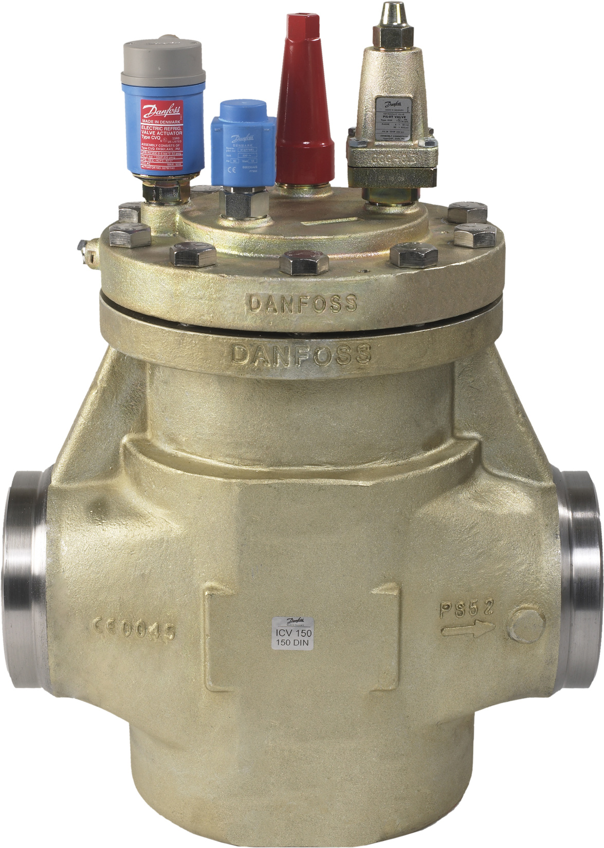 Industrial Refrigeration | Danfoss 148X0290 ICS 100-STD, 4" BW, 20 ...