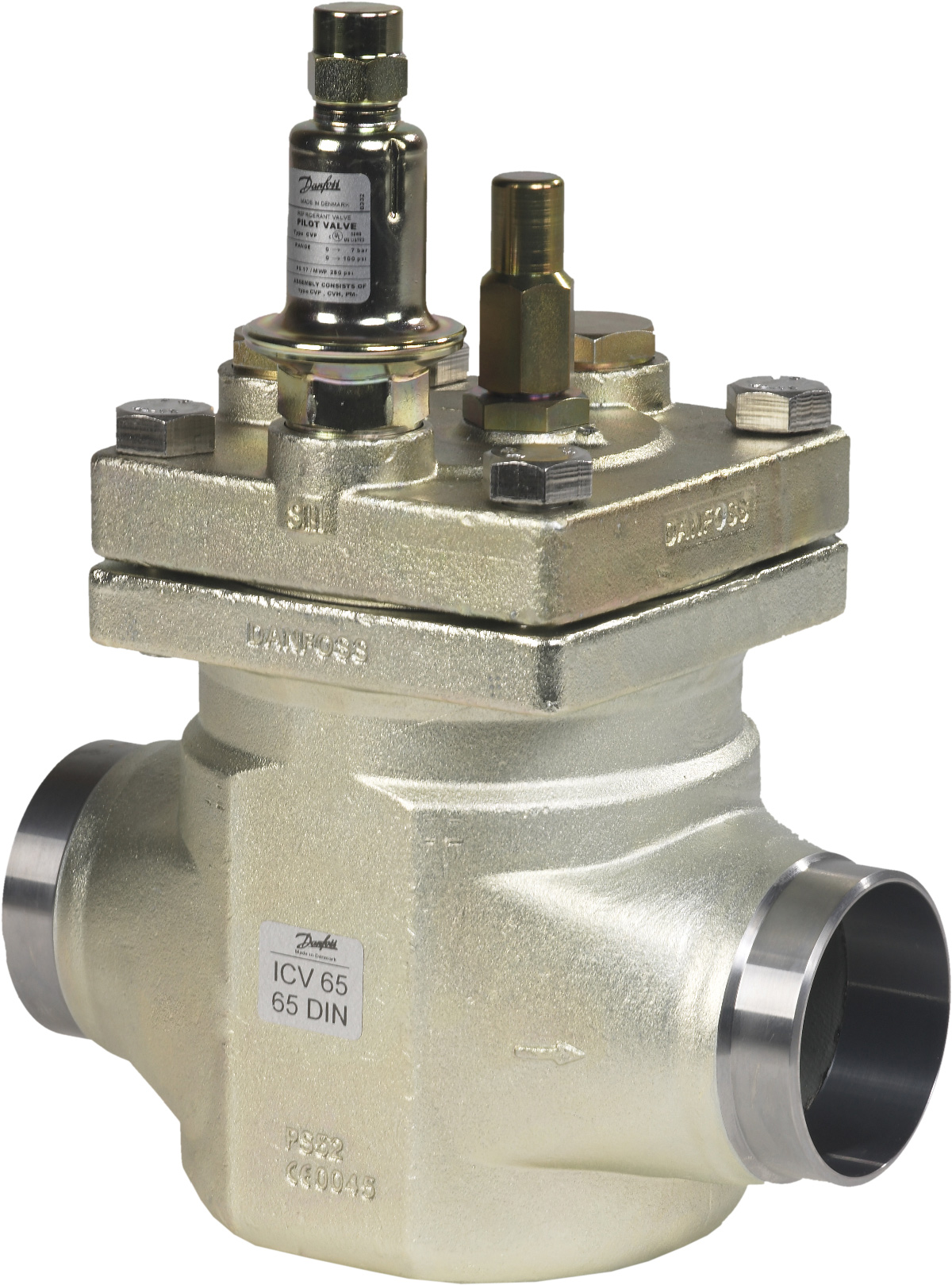 Industrial Refrigeration | Danfoss 148X0498 ICS 65-STD, 2-1/2" SOC, 20 ...